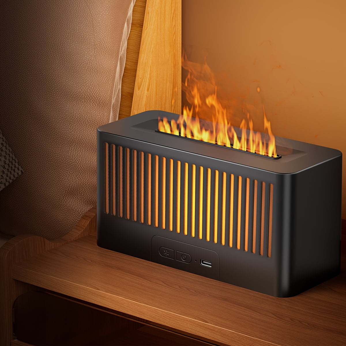 Click here for Unbranded Seven Color Light Flame Aroma Diffuser... prices