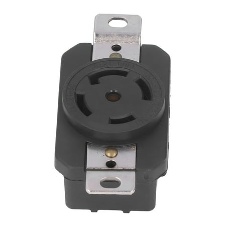 Industrial Female Socket, US Standard PA66 Shell 5 Holes Locking Outlet ...