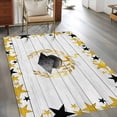 Academic Cap Diploma Area Rug 3x5 Washable Rug Non Slip Modern ...