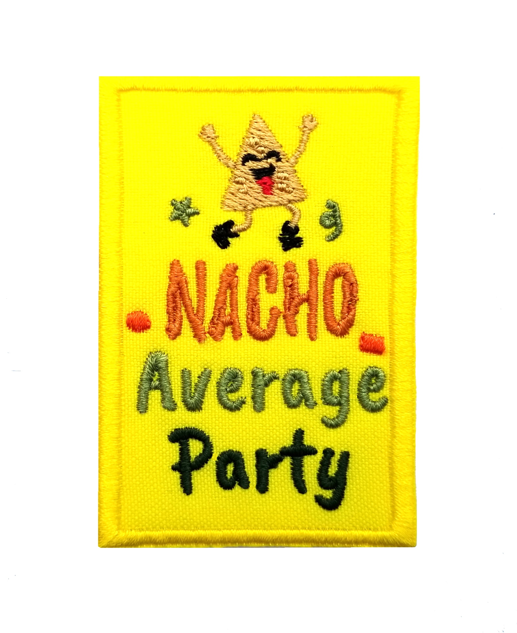 Cinco de Mayo Nacho Average Party Embroidered Iron On Patch - Walmart.com