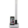 Lorell, LLR99771, iPhone Station LED Desk Lamp, 1 Each, White - Walmart.com