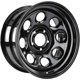 Vision Soft 8 17x8 5x127 -12et Gloss Black Wheel - Walmart.com