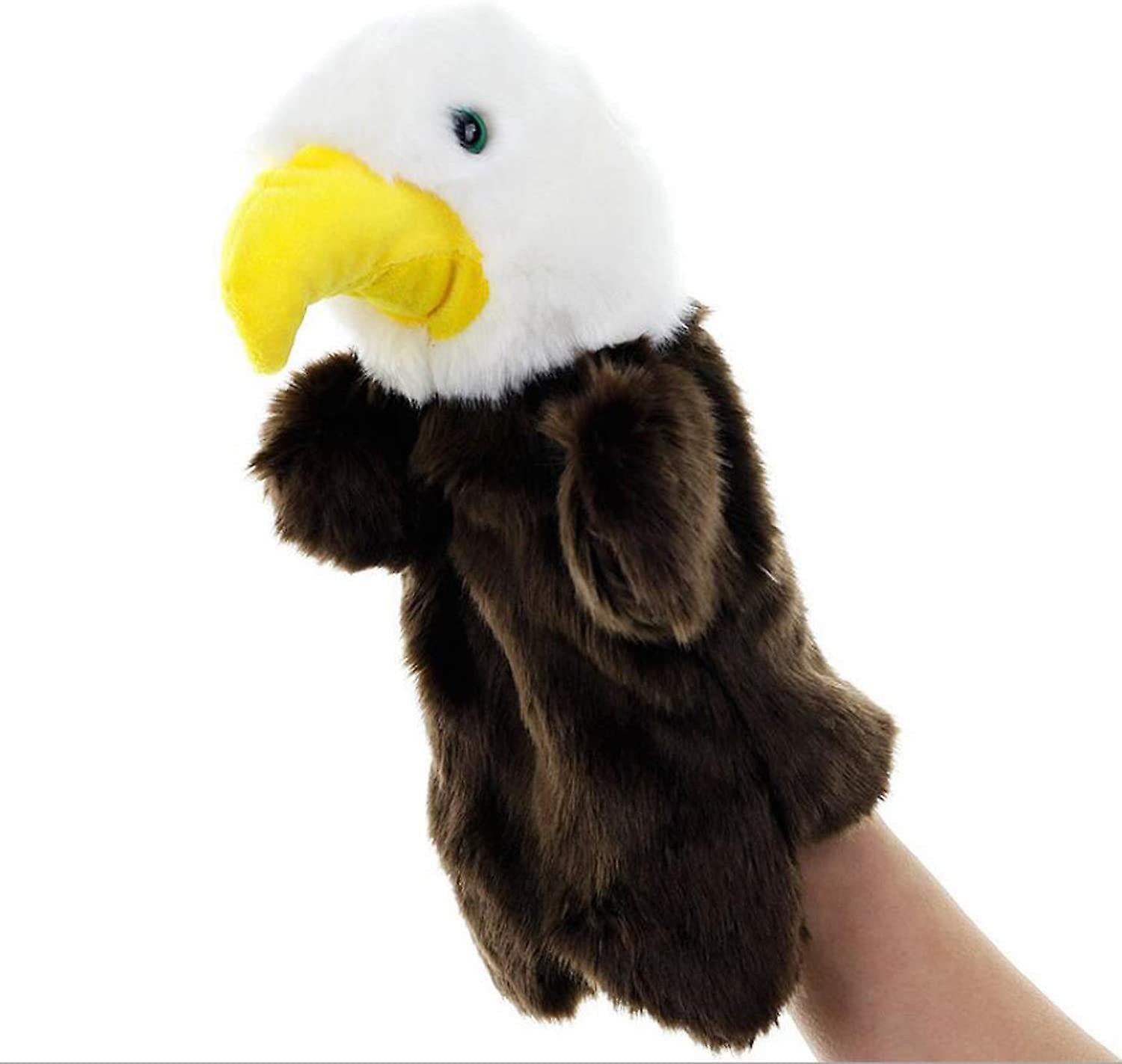Plush Eagle Hand Puppets Stuffed Animal Toys for Imaginative Pretend ...