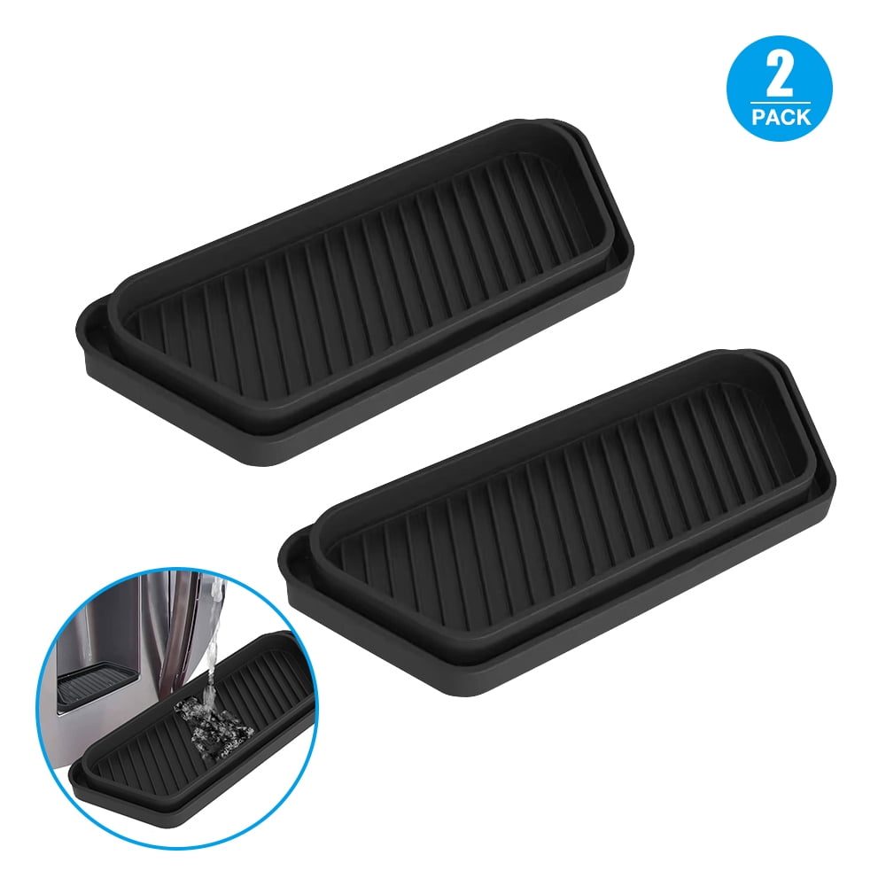 2 Pack Refrigerator Drip Tray Refrigerator Drip Catcher for Fridge ...