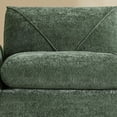 Sailvan Modern Chenille Modular Sectional Sofa with Ottoman,Spacious ...