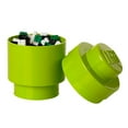LEGO Round Storage Brick Toy Box, Dark Green - Walmart.com