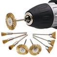30PCS Copper Wire Brushes Set Brass Wire Wheels Pen Brush Kit ...