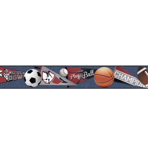All Sports Wallpaper Border