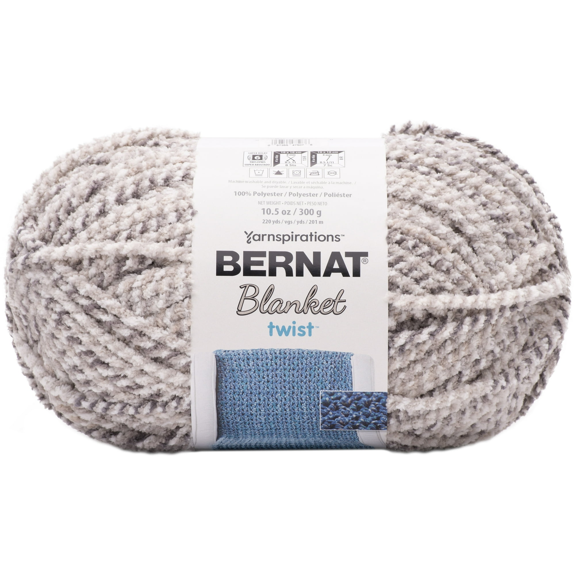 Click here for Bernat Blanket Twist Yarn  Polyester #6 Super Bulk... prices