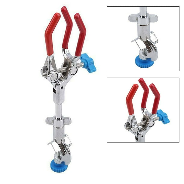 Lab Chemical Instrument Three-jaw Variable Clamp Retort Stand Condenser ...
