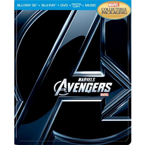 Marvel's The Avengers - Limited Edition SteelBook [3D + 2D Blu-ray ...