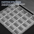 HOOWIFFY 4Pcs Transparent Plastic Thread Organizer Box for Sewing ...