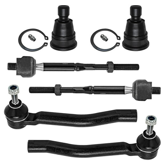Detroit Axle - 6pc Front Tie Rods Kit for Toyota 2011-2018 Sienna 4 ...