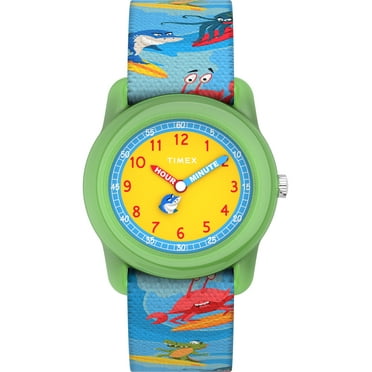 TIMEX TIME MACHINES® 28mm Black Fast Wrap® Kids Watch - Walmart.com