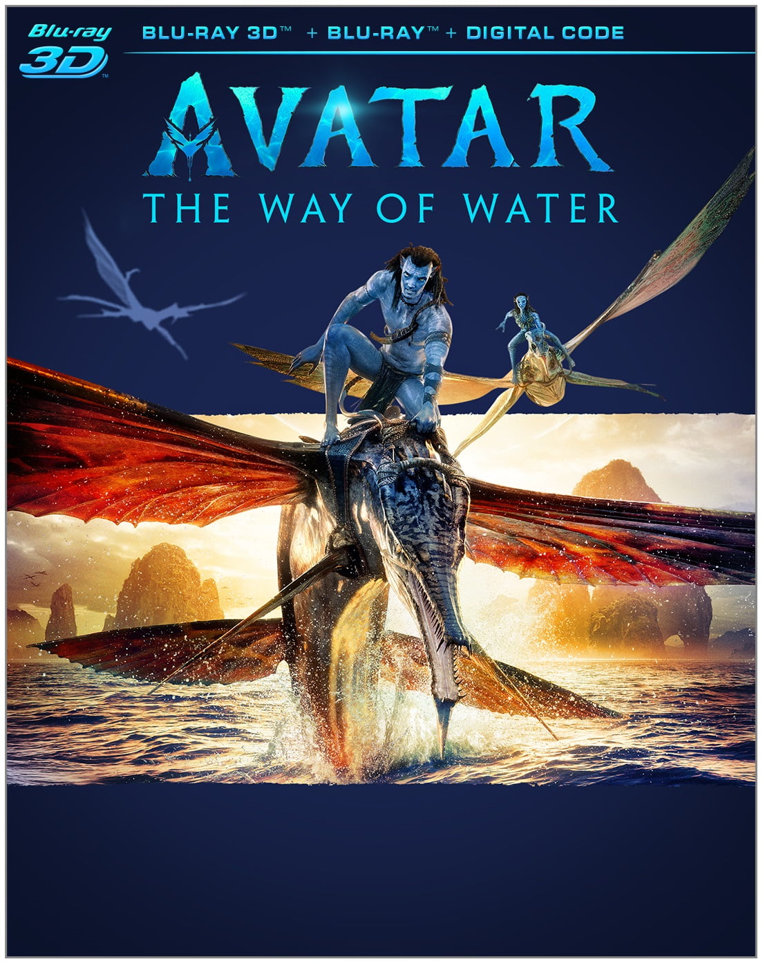 Avatar: The Way Of Water (2 3D Blu-Ray + 2 Blu-Ray + Digital Copy ...