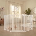 Regalo 192-Inch Adjustable Baby Gate, 4-in-1 Play Yard, Age 6-24 Months ...