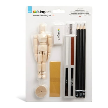 Kingart Studio, Sketching & Drawing Pencil Art Set Kit, 16 Pc., For ...