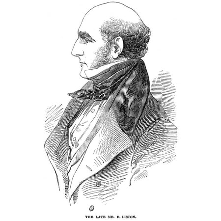 Robert Liston (1794-1847). /Nscottish Surgeon. Line Engraving, 1847 ...