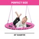 Disney Minnie Mouse 40-inch Saucer Swing – Includes Hardware for Swing ...
