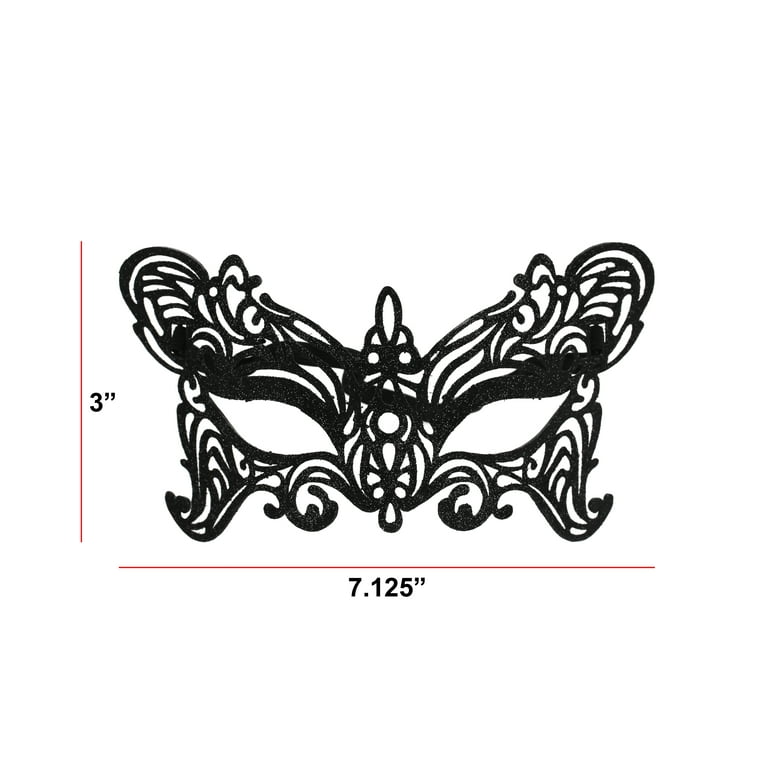 Black Masquerade Masks Clip Art