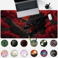 SwiftVerve, Large Mouse Pad, 31.5 x 15.8 in, Red and Black - Walmart.com