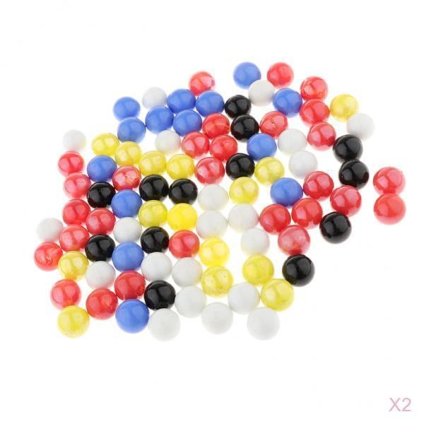 Click here for Segolike 180x 16mm Colored Glass Marbles Balls Chi... prices