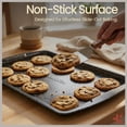Bakken Swiss Cookie Sheet 3 Piece Set - Non-Stick, Stackable Baking ...