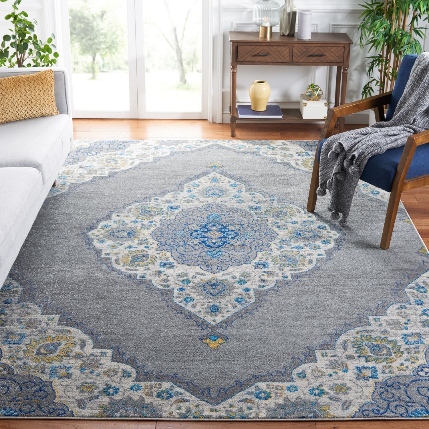 Click here for Safavieh Madison Frazier Floral Geometric Area Rug... prices