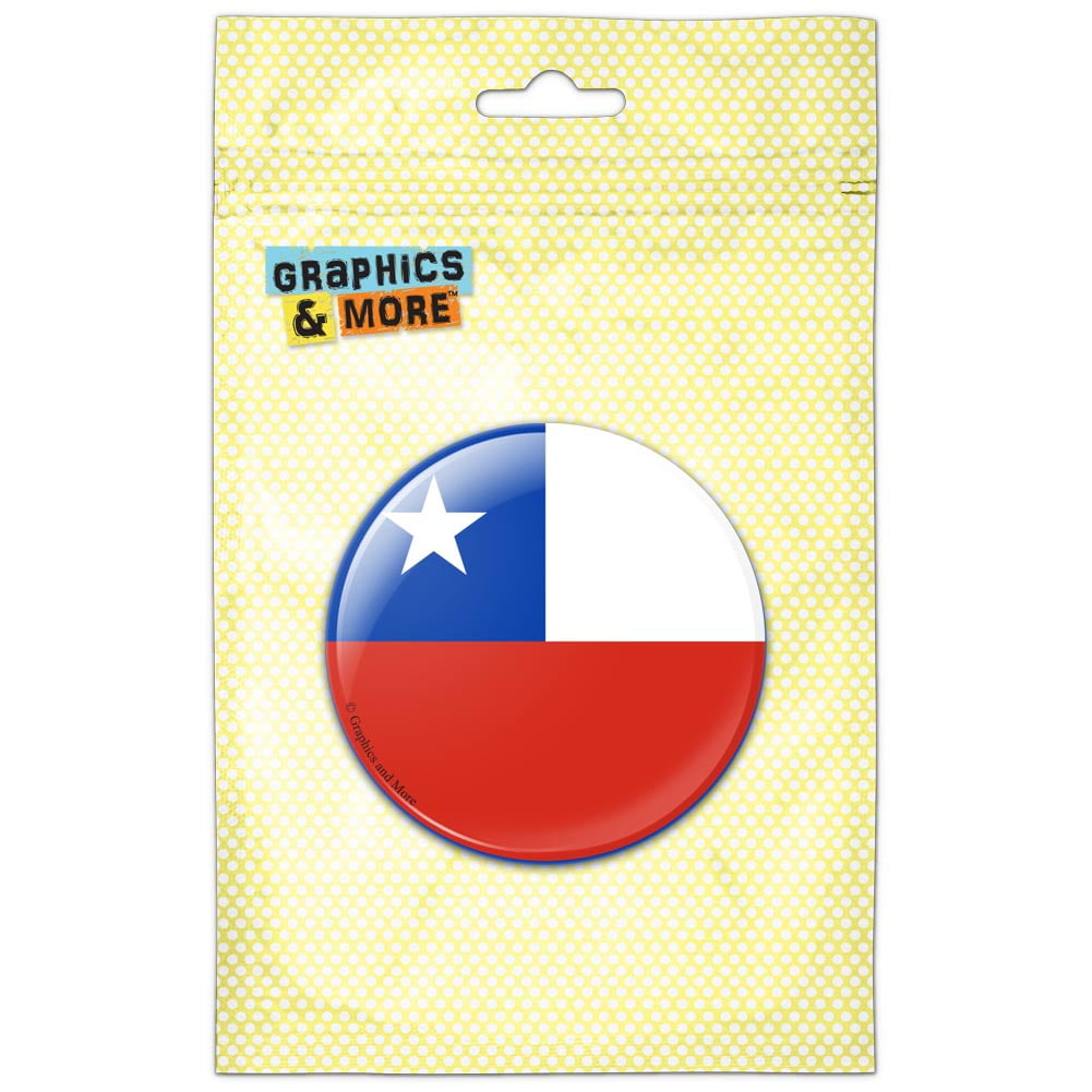 Chile National Country Flag Refrigerator Button Magnet - Walmart.com