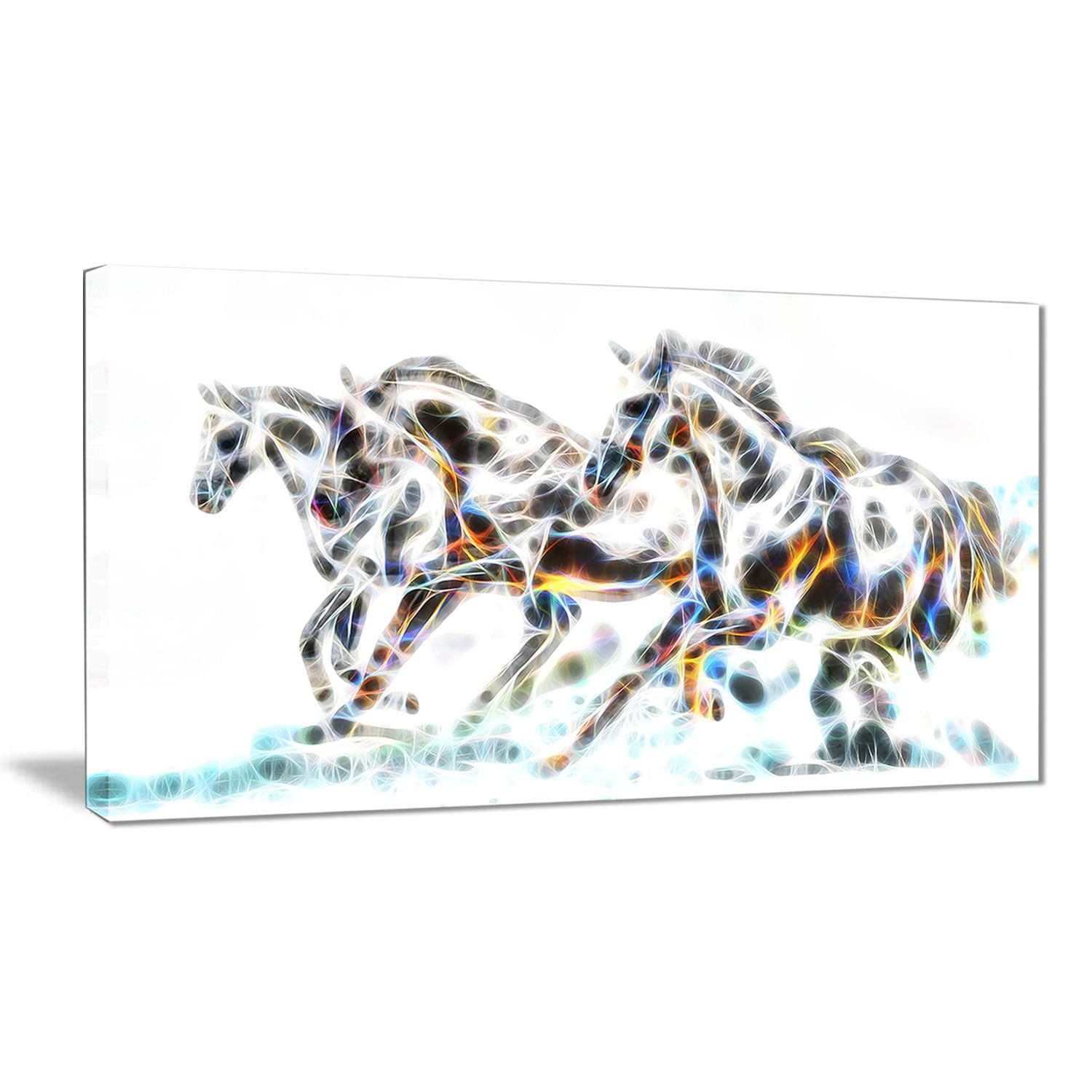 Click here for Designart Design Art Wild Horses Animal Single Pan... prices