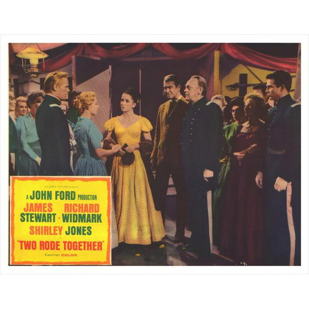 Two Rode Together - movie POSTER (Style E) (11" x 14") (1961) - Walmart ...