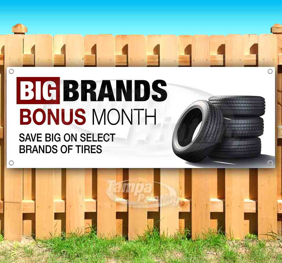 Big Brands Bonus Month 13 oz Vinyl Banner With Metal Grommets - Walmart.com