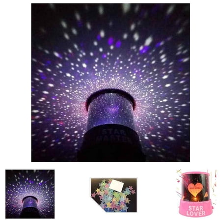 tredstone Amazing Romantic LED Starry Night Sky Projector Projector ...