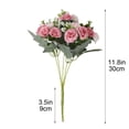 Artificial Flower Handheld Wall Decor for Home Wedding Party Real-like ...
