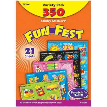 Trend Good Times Fragrant Stickers Variety Pack, 535 / Pack (Quantity ...