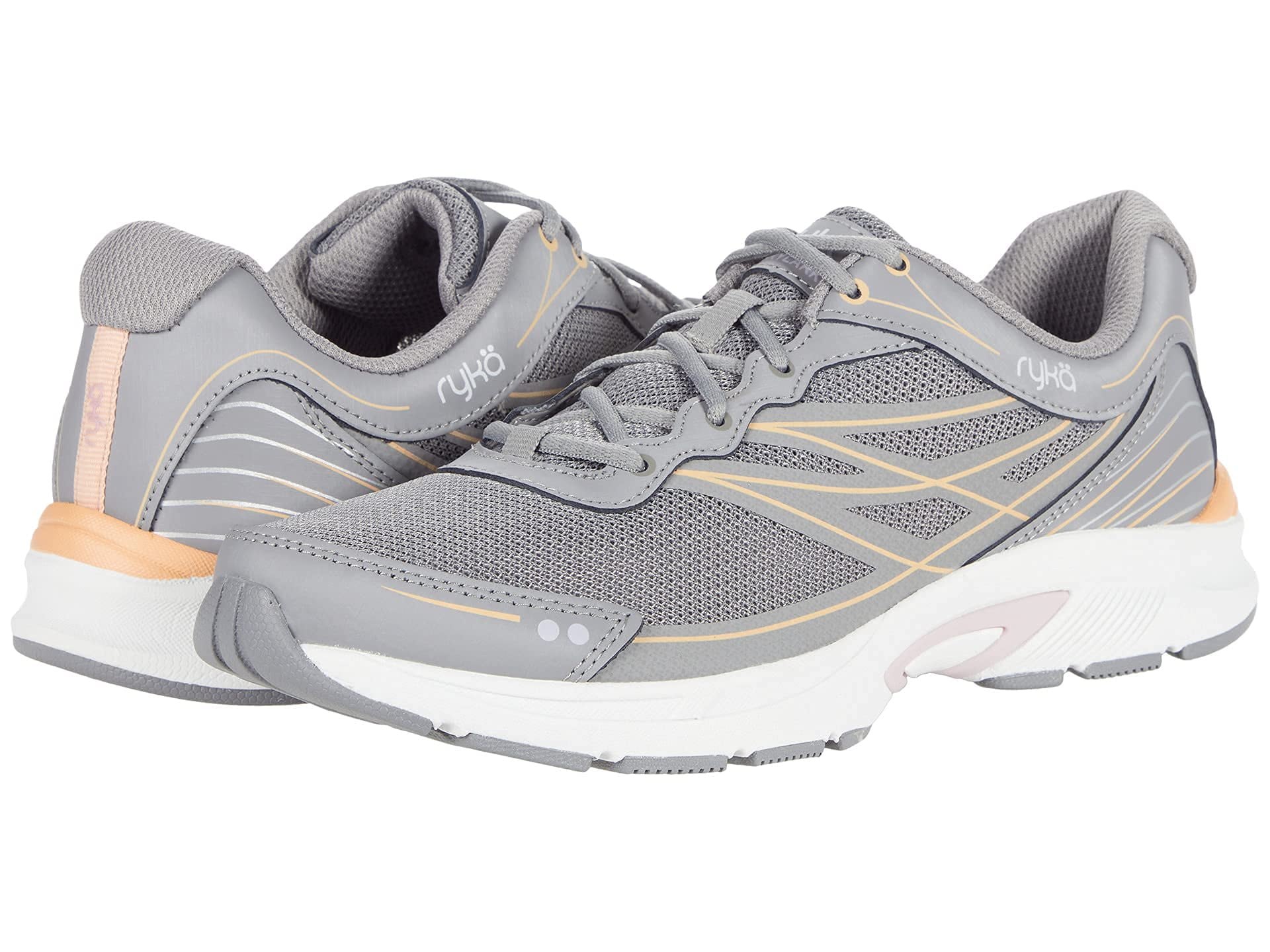 Ryka Skylark Walking Running Shoes for Women (Frost Grey, 7.5 ...