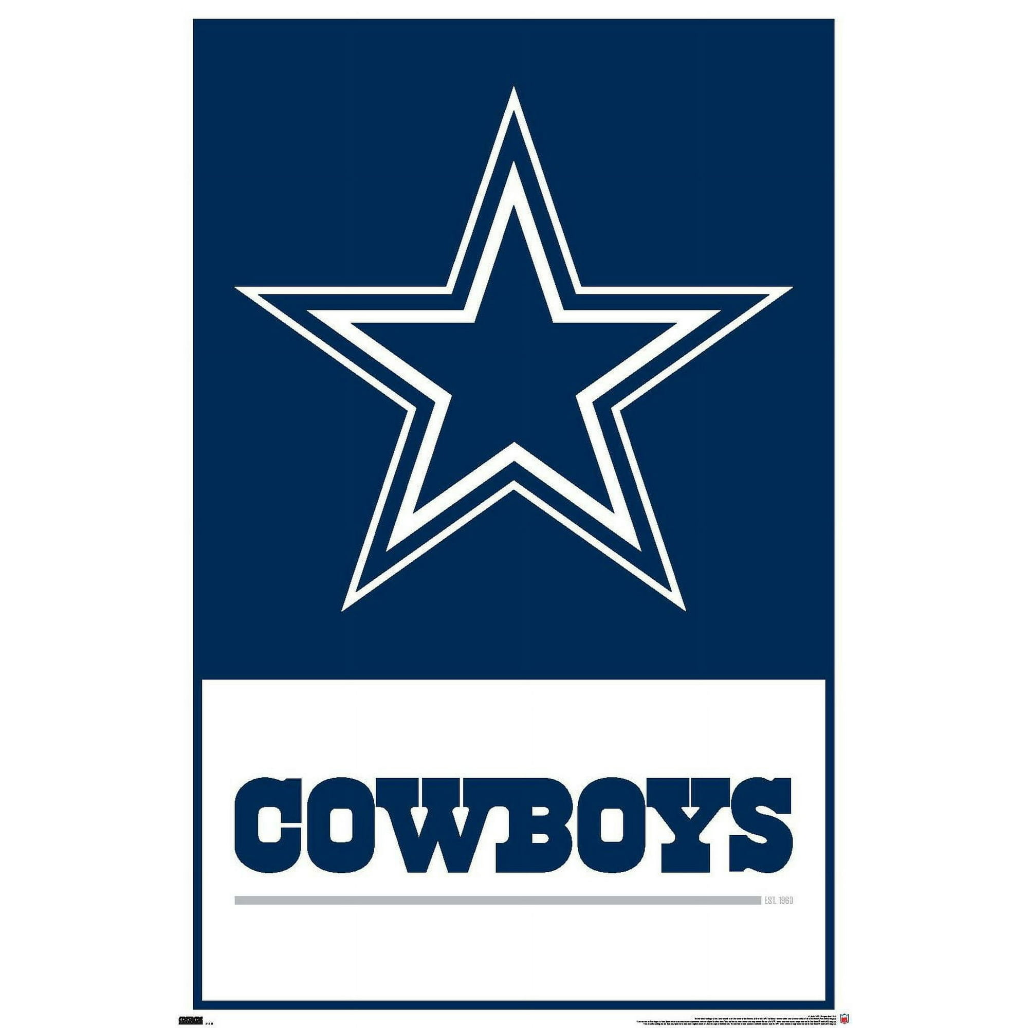 Click here for Trends International Nfl Dallas Cowboys- Logo 21 W... prices