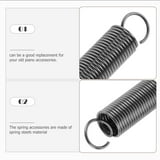 DIAEDGE 2pcs Coil Springs Piano Tuning Tools Piano Replacement Spring ...