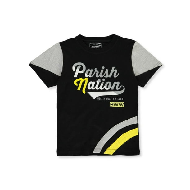 Parish Nation - Parish Nation 100% Jersey Cotton Boys Short Sleeve Tee ...