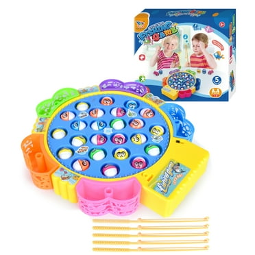 Tido Toys Fishing Game for Kids - Party Toy with Fishing Poles ...
