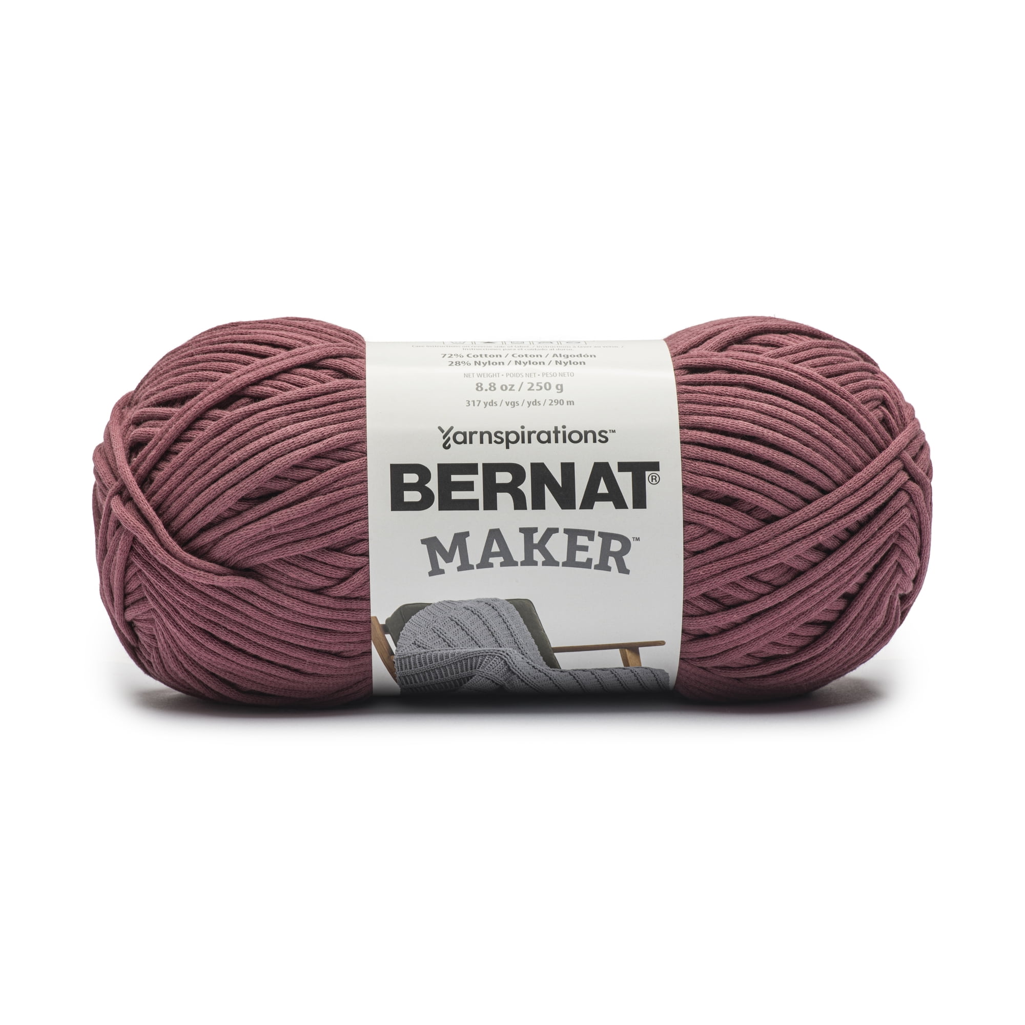 Click here for Bernat Maker #5 Bulky Cotton Yarn  8.8oz/250g 317... prices