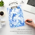 Acrylic Writing Board Gold 12.5*9 Inch Clipboards Transparent Acrylic ...
