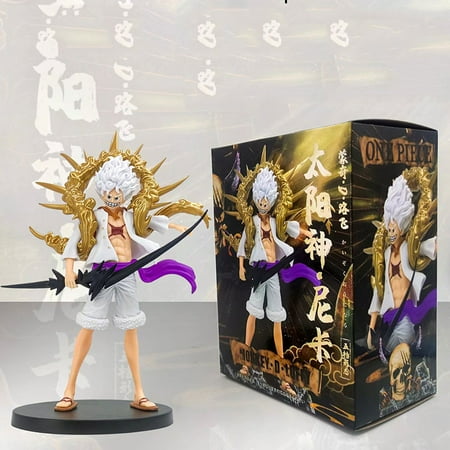 One Piece Luffy GEAR 5 Nika Sun God Akakami no shankusu Figures PVC ...