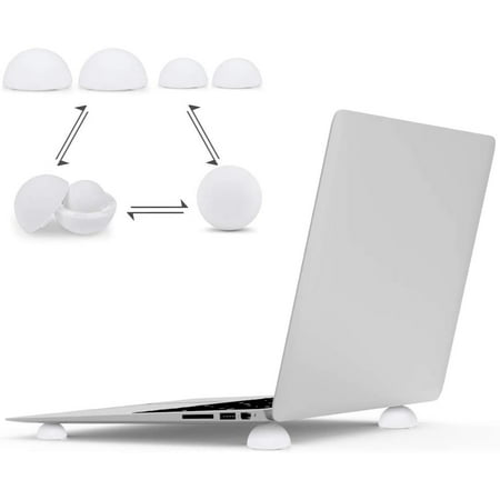 Laptop Stand,Keyboard/Computer Laptop Holder Cooling Ball Riser 4-in-1 ...