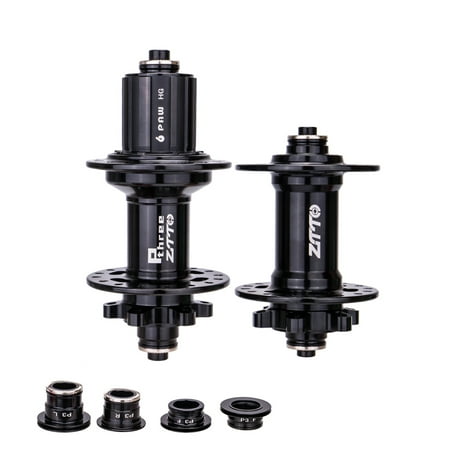 6 Bolts Disc Brake Hubs Aluminum Alloy Mountain Bike Front and Rear Hub ...