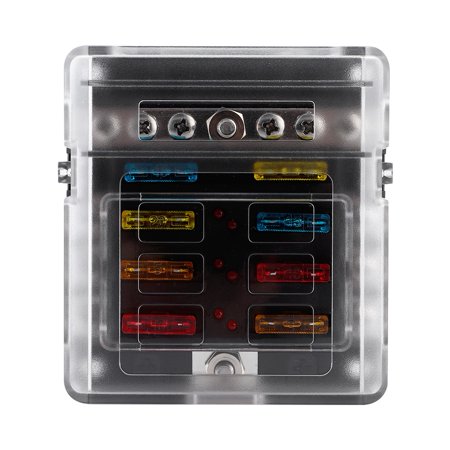 Fuse Box Fuse Block Fuse Box Holder 6 Way Fuse Box 6 Way Fuse Block 6 ...