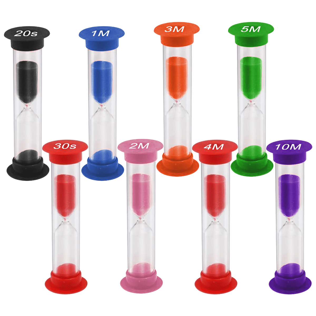 Click here for Chlua Colorful Hourglasses [6 Pieces]  30sec / 1mi... prices