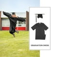 Ferencaa 1 Set Cap and Gown 2024 Graduation Outfit Graduation Season ...