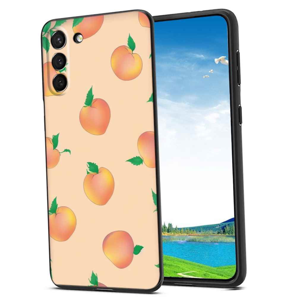 Compatible with Samsung Galaxy S22+ Plus Phone Case, peach-fruits-833 ...