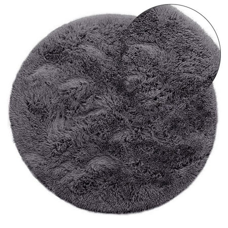 round carpet plush carpet plush floor mat plush area rug round areaa ...